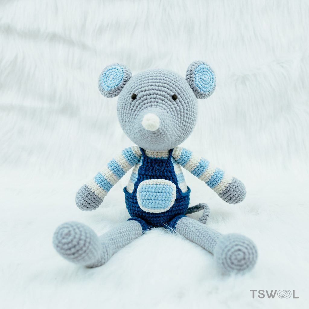 Chó Snoopy thú bông len handmade - TSWOOL